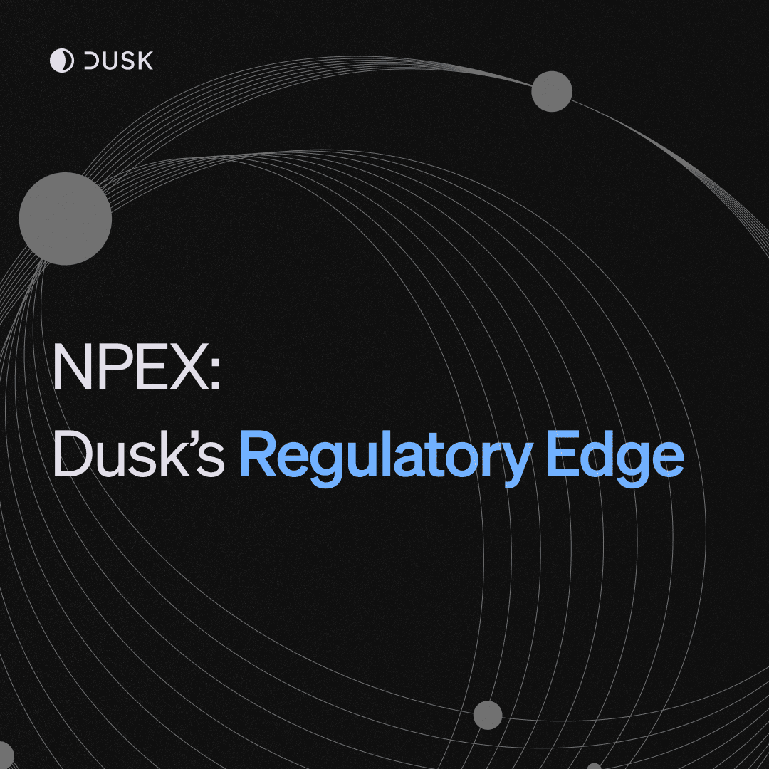 NPEX: Dusk’s Regulatory Edge • Dusk